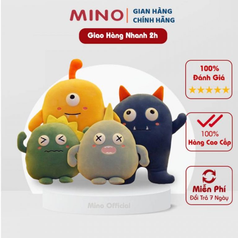 Mẫu Gấu Bông Quả Bơ Bông Mềm Làm Gối Ôm Cho Bé MINO